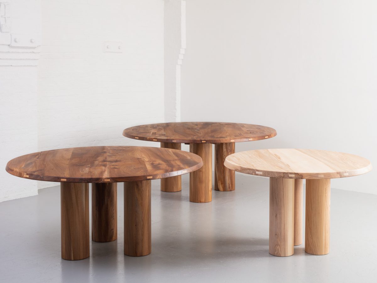 Staved Table Collection - Jan Hendzel Studio